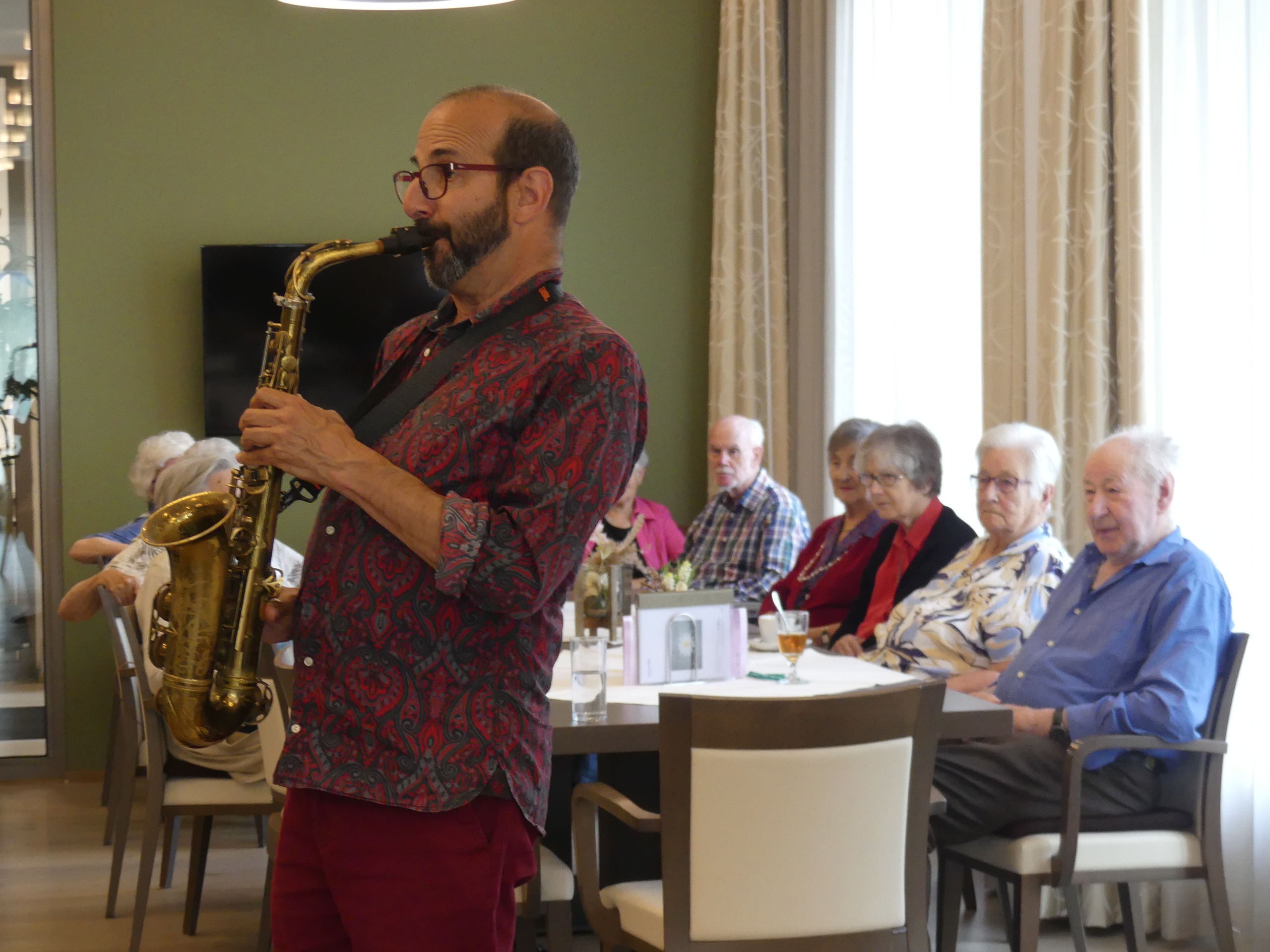 Saxophonkonzert mit David Layton – Senevita